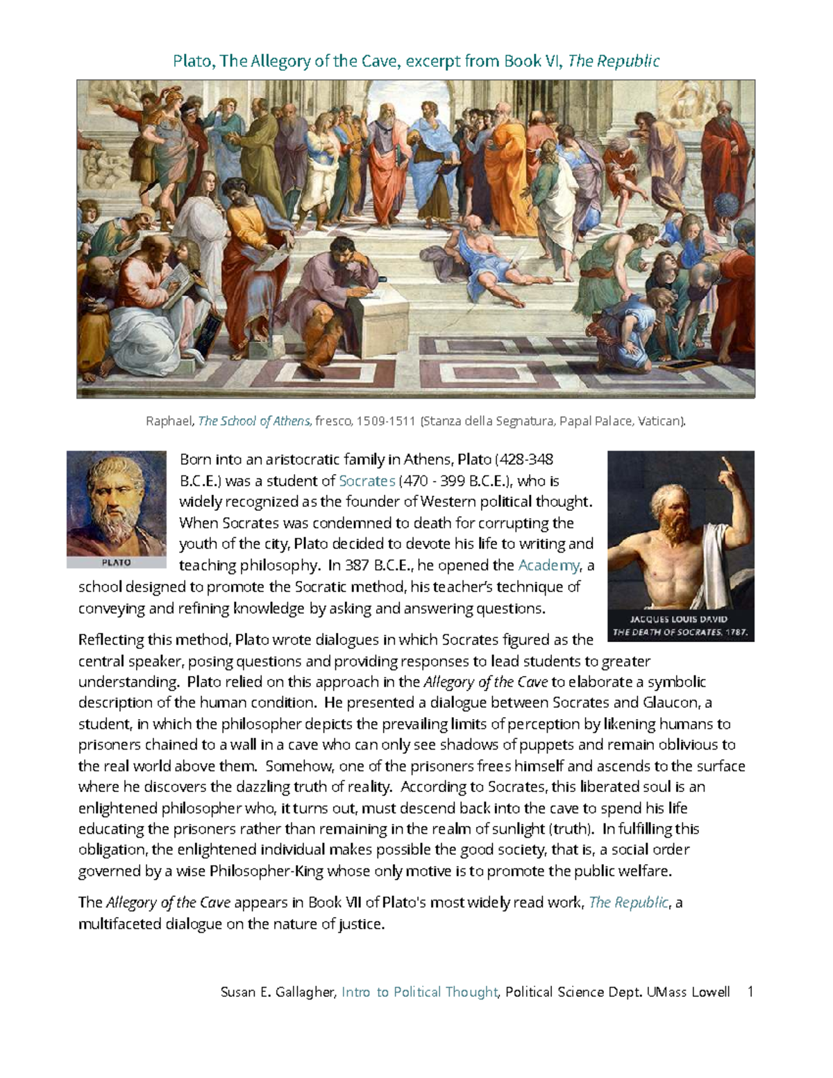Plato's Allegory of the Cave: Insights & Analysis - Intro to Political ...