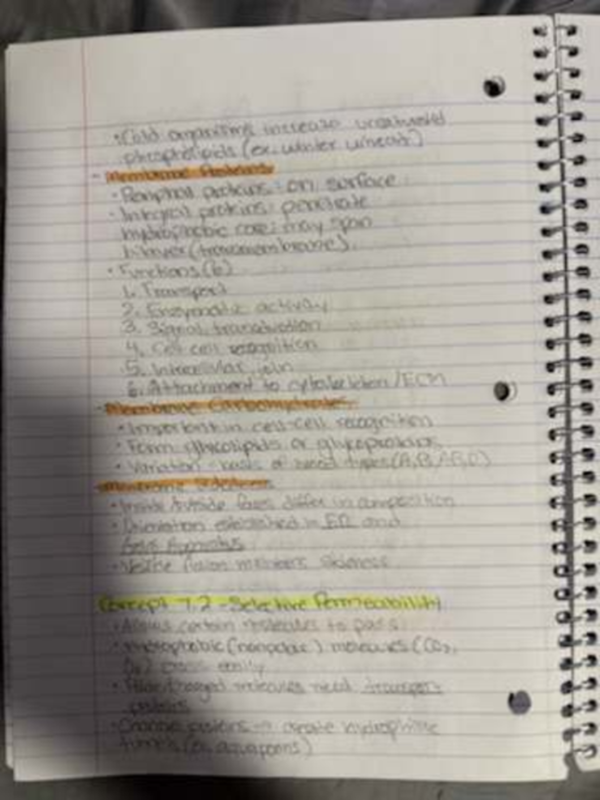 Unit 2 Quiz: Topic 7.3 - Passive Transport Mechanisms - Studocu