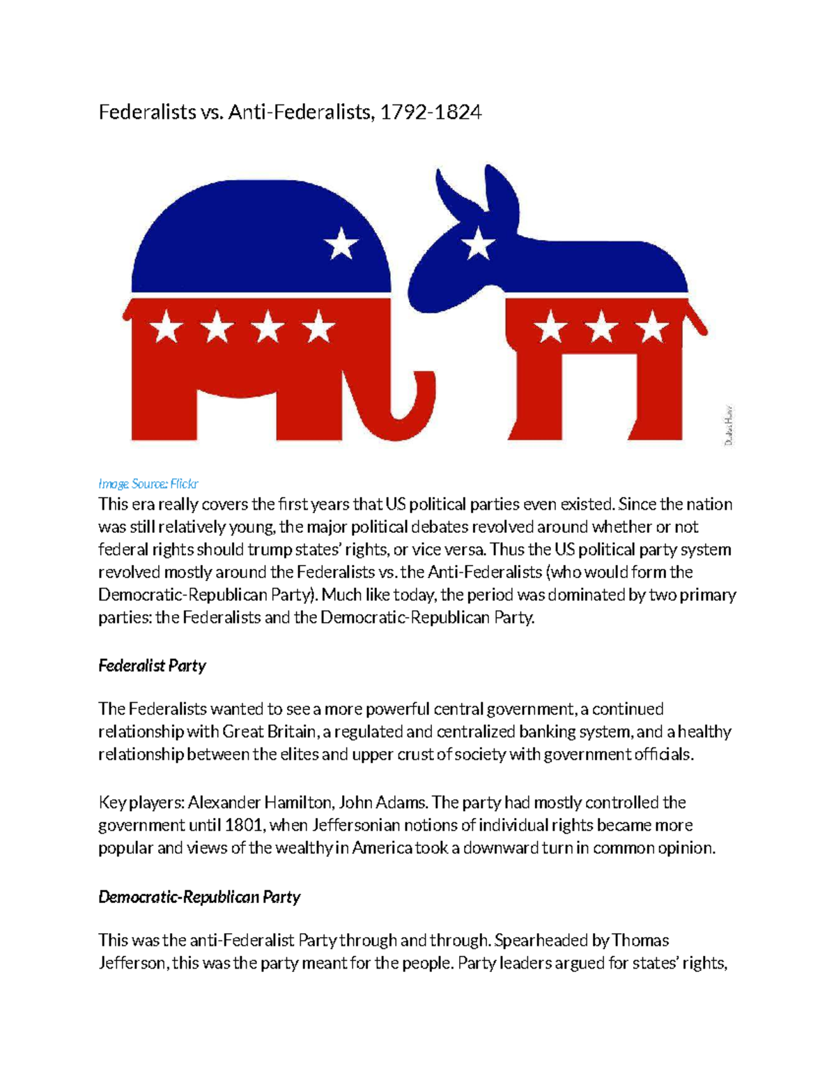 APUSH Exam Study Guide: Evolution of US Political Parties (1792-2023 ...