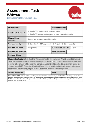 [Solved] explain the reason the EN cannot disclose test results to a ...