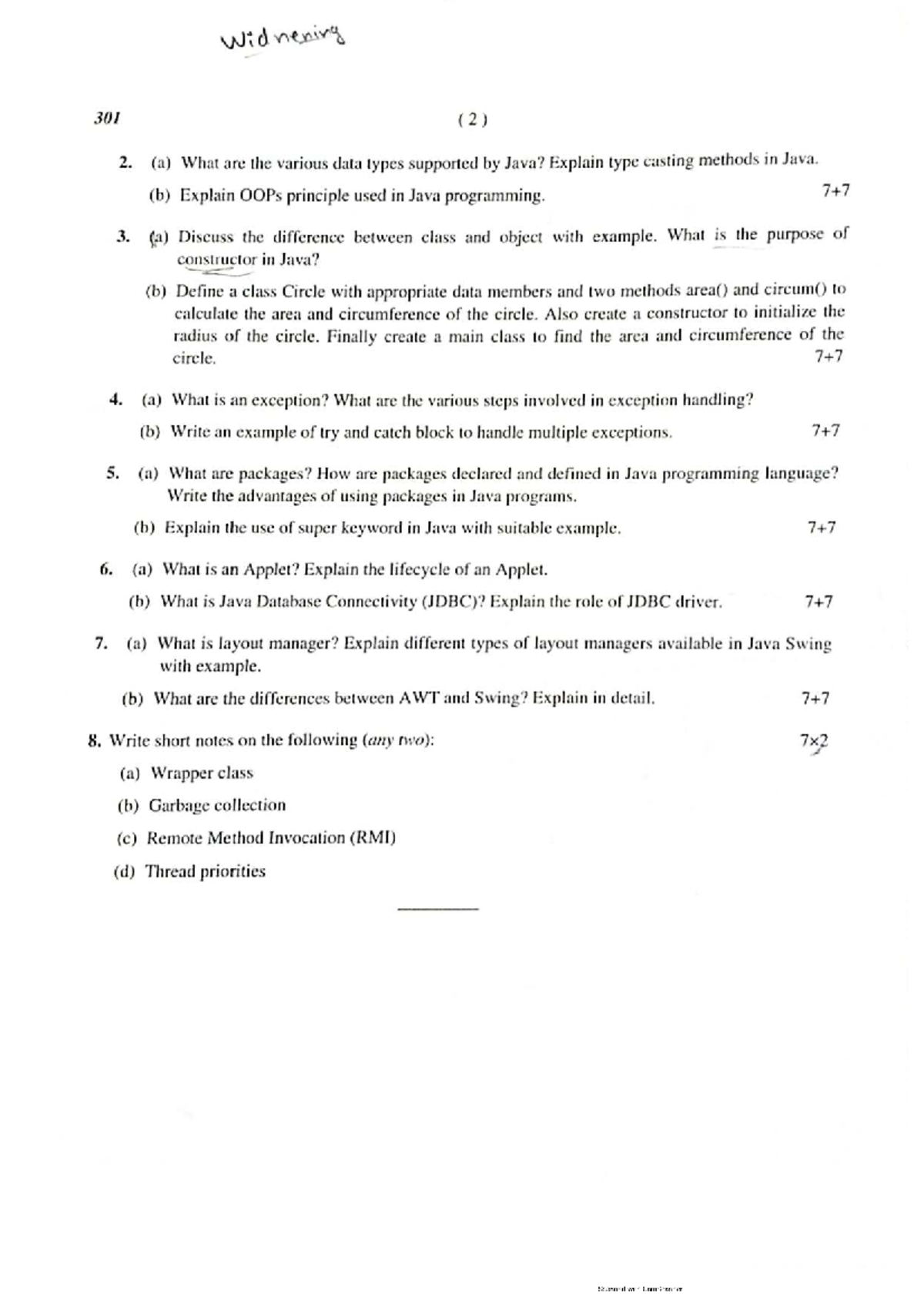 Java Programming Concepts and OOP Principles - 3S '22 OPP JUT - Studocu