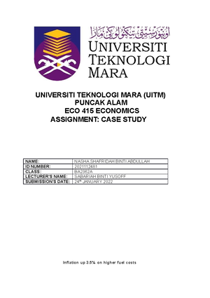 OBM 255 - Newsletters - This is the flyers assignment that we need to ...