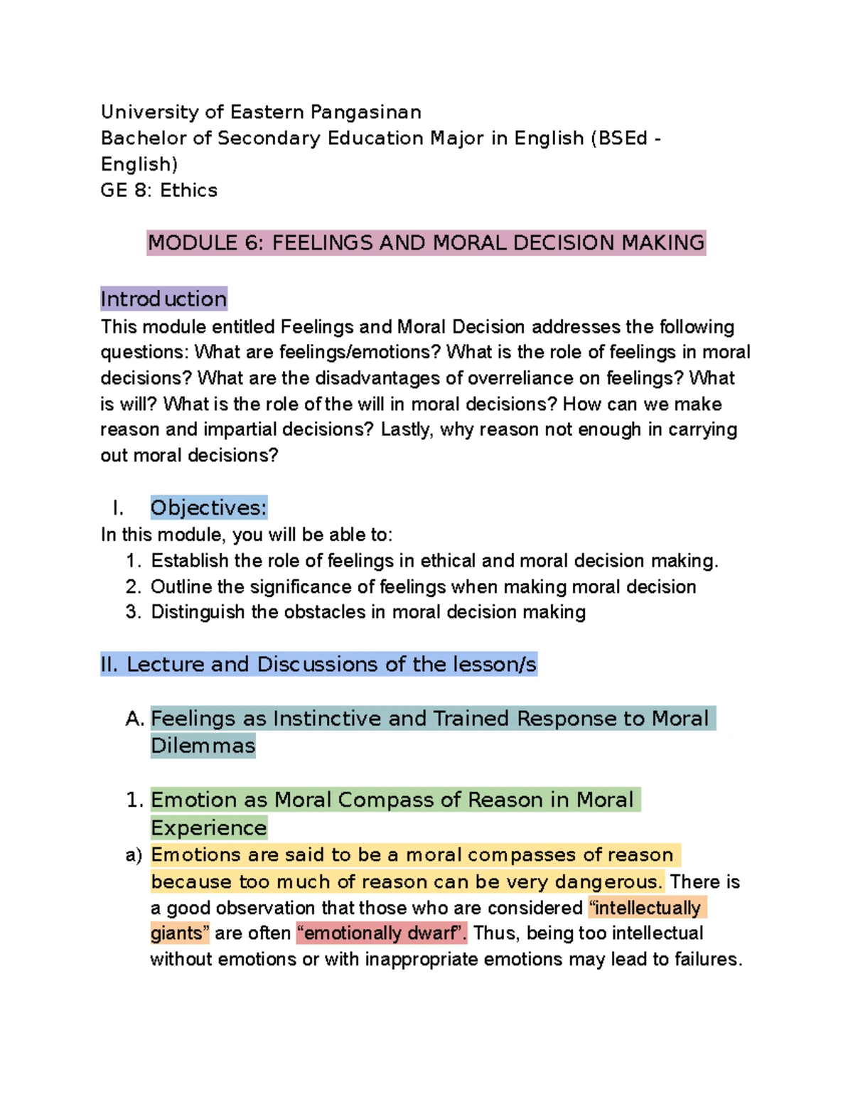 Module 6 Technology as a Way of Revealing - Module 6: Technology as a Way of Revealing ...