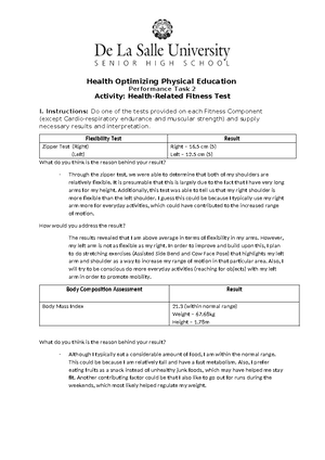 PAR Q AND YOU - Physical Activity Readiness Questionnaire - PAR-Q ...