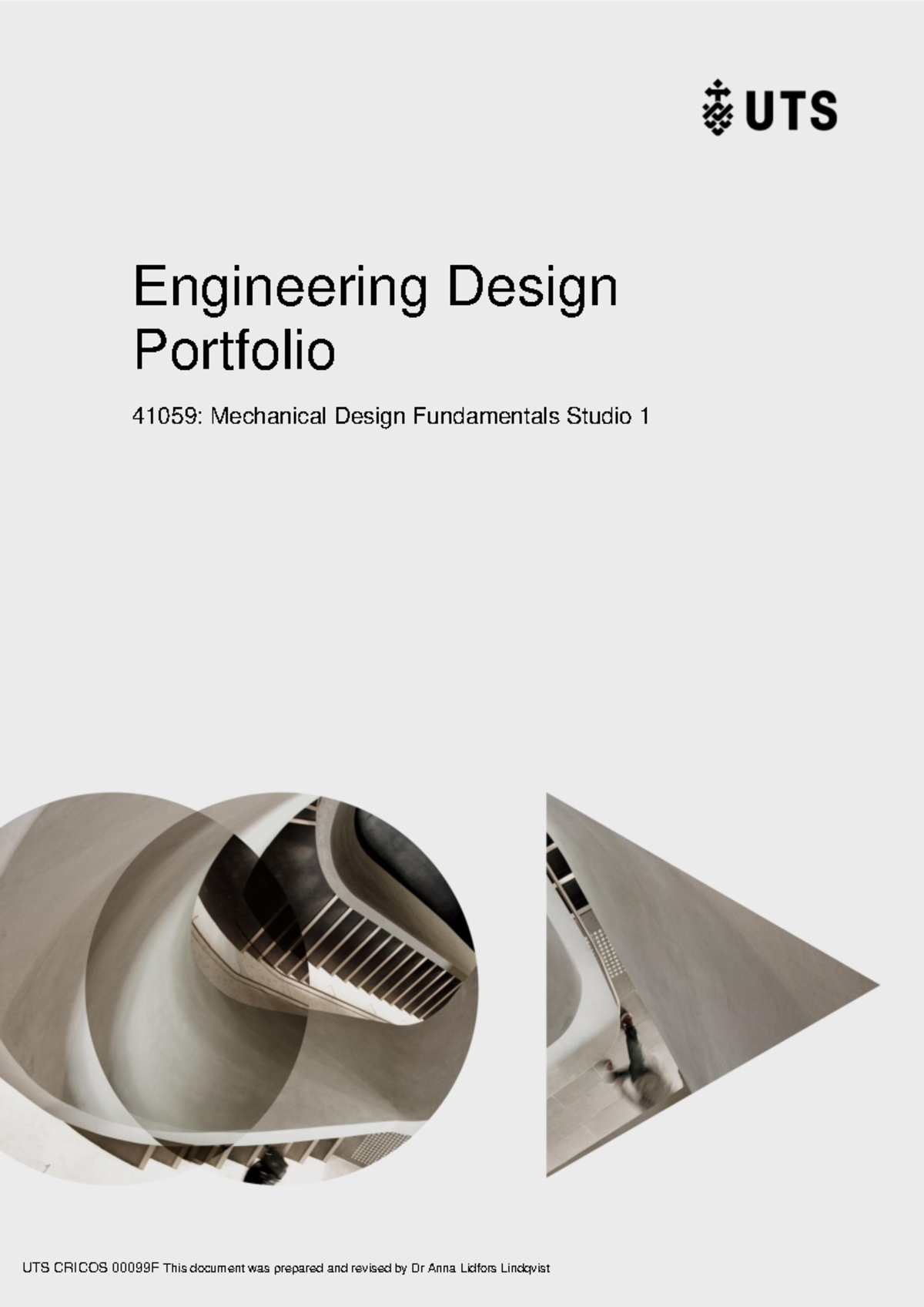 41059: Engineering Design Portfolio for Mechanical Design Fundamentals - Studocu