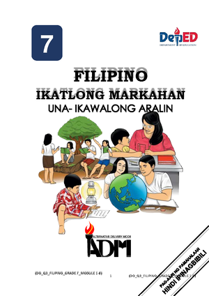 Yunit III- IBA'T Ibang URI NG Pagsasalin - **YUNIT III - Talakayan 1 ...