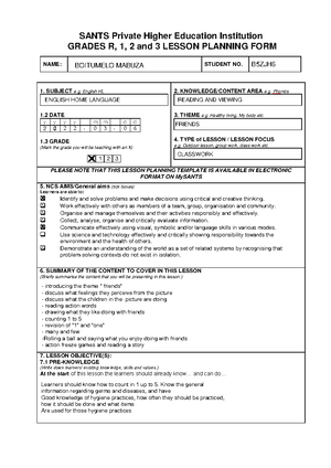 [Solved] Question 3 - BEd Foundation Phase (B-CLT 120) - Studocu