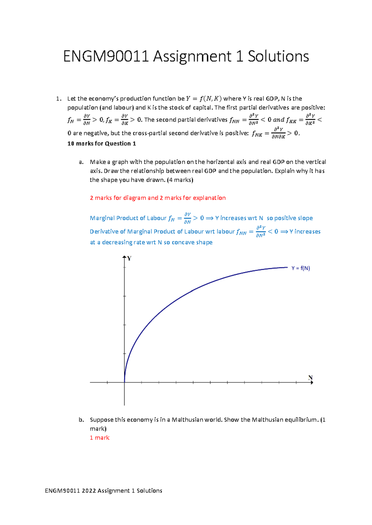 ENGM90011 2022 Assignment 1 Solutions - ENGM90011 Assignment 1 ...
