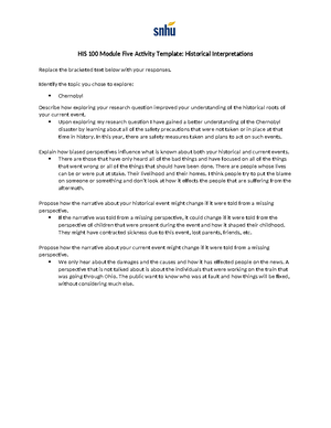 HSE 210 Module Three Worksheet - Here is a chance to examine the roles ...
