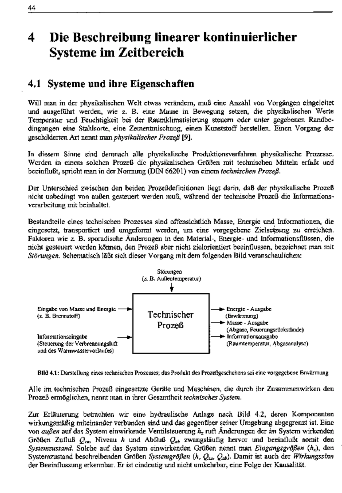 1- Begriffe und Symbole der Regelungstechnik - Das stetige internationale Definitionen - Studocu