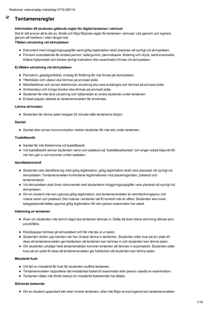 [Solved] Vid sjukdomen KOL kan dynamisk kompression frekomma Vilka ...