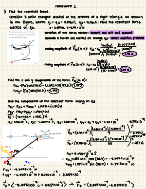 Physics Equation Sheet - Electric Field: Ept = Ke q r 2 E = ∫ Ke dq r 2 ...
