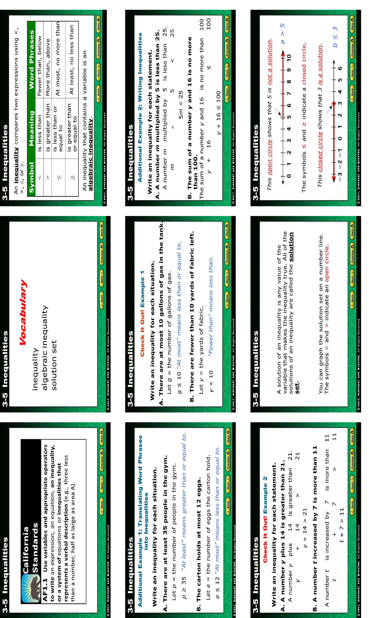 Math - it will help you to understand the lecture. - Inequalities ...