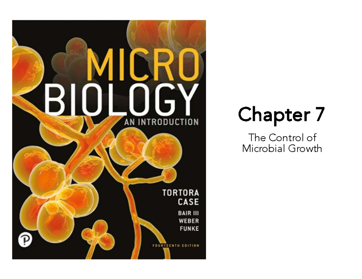 MICR130: Chapter 7 - Control of Microbial Growth Lecture Notes - Studocu