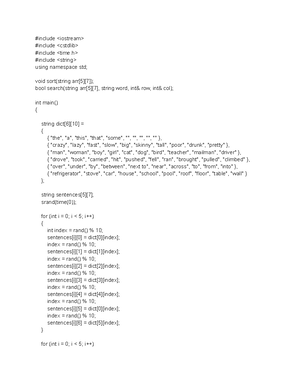 [Solved] String inputWord is read from input Write a while loop that - Intermediate Programming ...