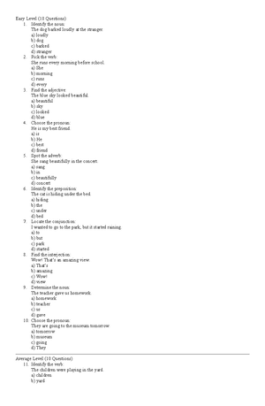 Capitalization-quiz-questions - Capitalization Quiz – Level A Study ...