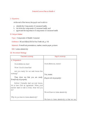 Detailed Lesson Plan in Grade 5 ESP - Masusing Banghay-aralin sa ESP ...