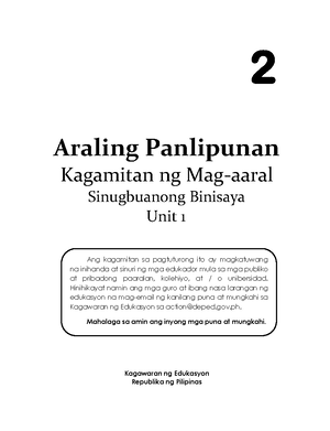AP 7 demo - Lesson Plan - Banghay Aralin sa Araling Panlipunan VII ...