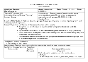 Feeding Program Narrative Report - Republic of the Philippines ...