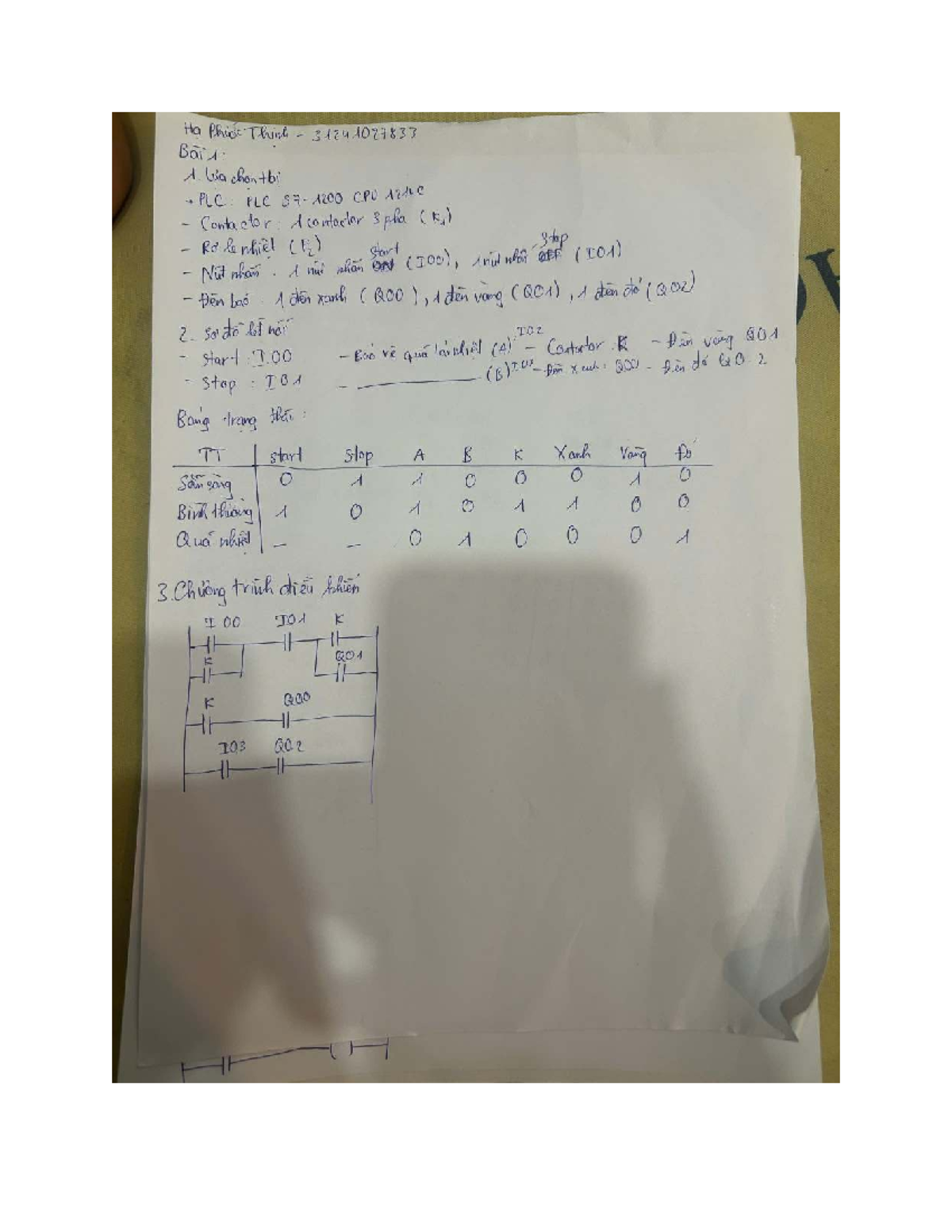 PCL 31241027833 - PLC Hardware Configuration Notes - Studocu