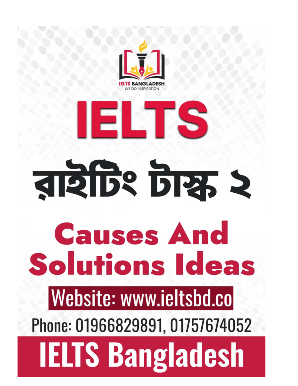 IELTS Writing Task: Causes and Solutions for Social Issues - Studocu