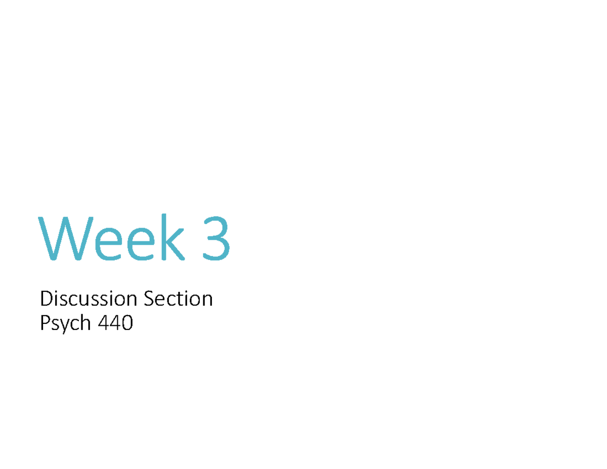 Testing, Privacy, and Ethics: An Overview for Psych 440 Discussion ...