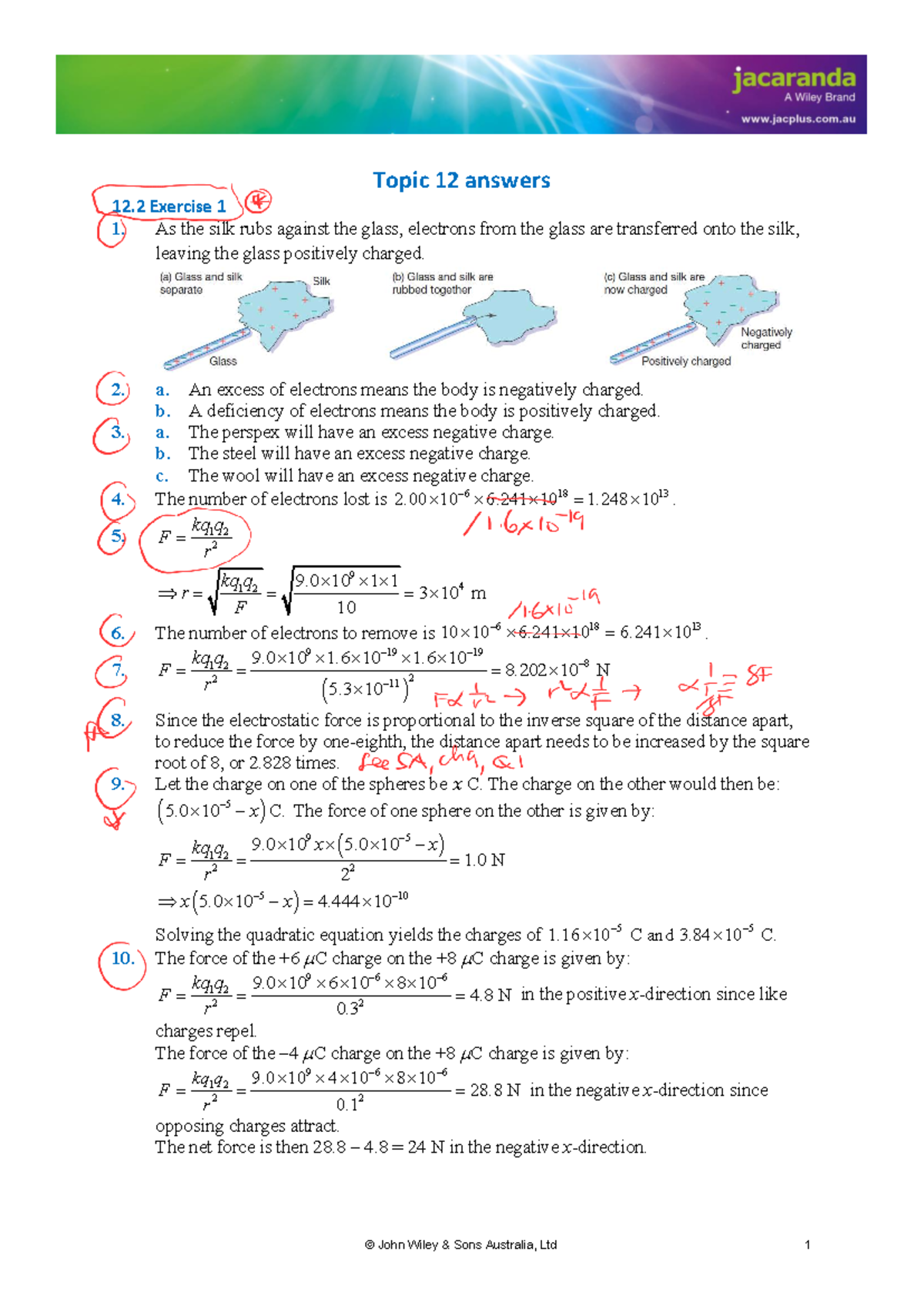 C12S - Topic 12 Exercise Answers and Explanations - Studocu
