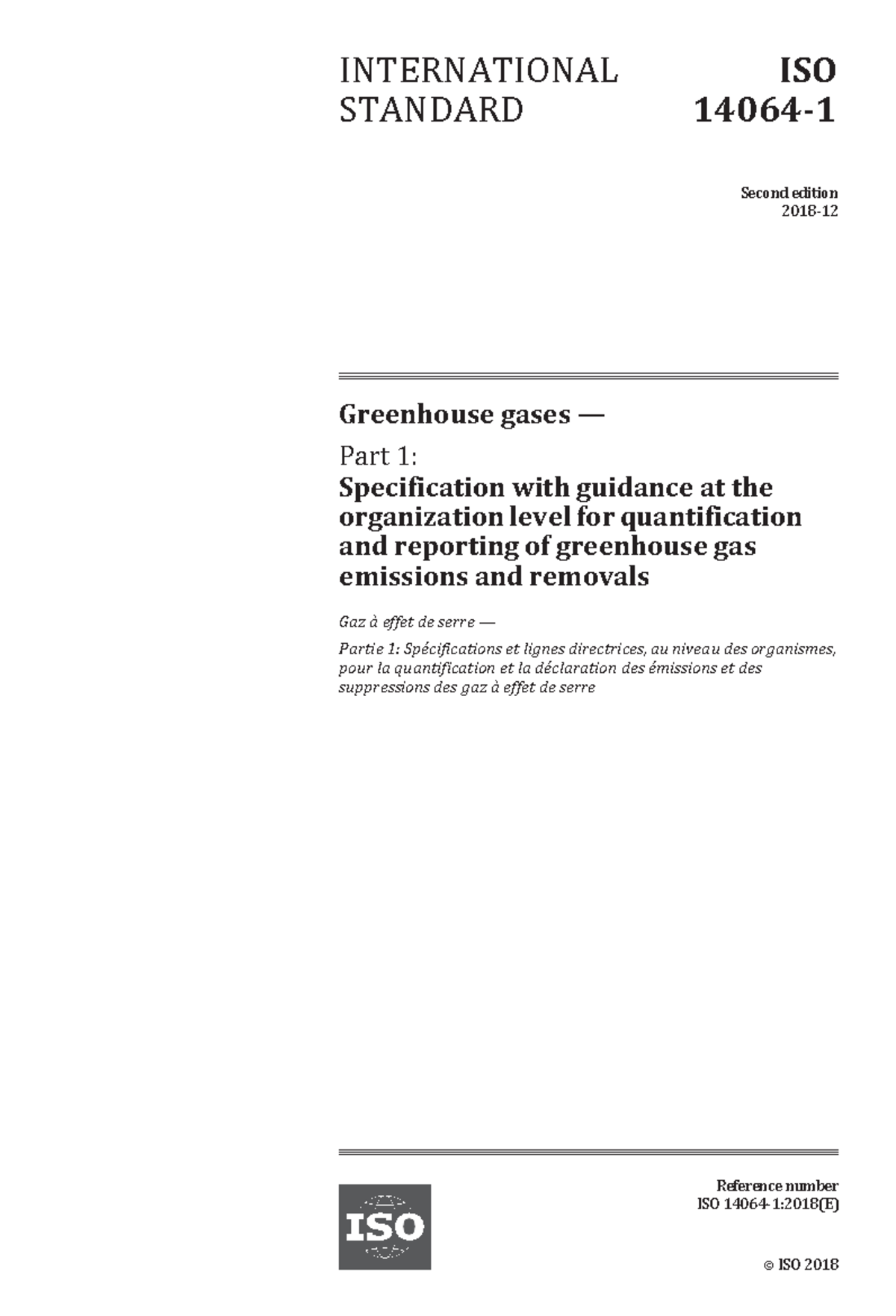 ISO14064-1-en - ISO 14064-1 en - INTERNATIONAL STANDARD ISO 14064 ...