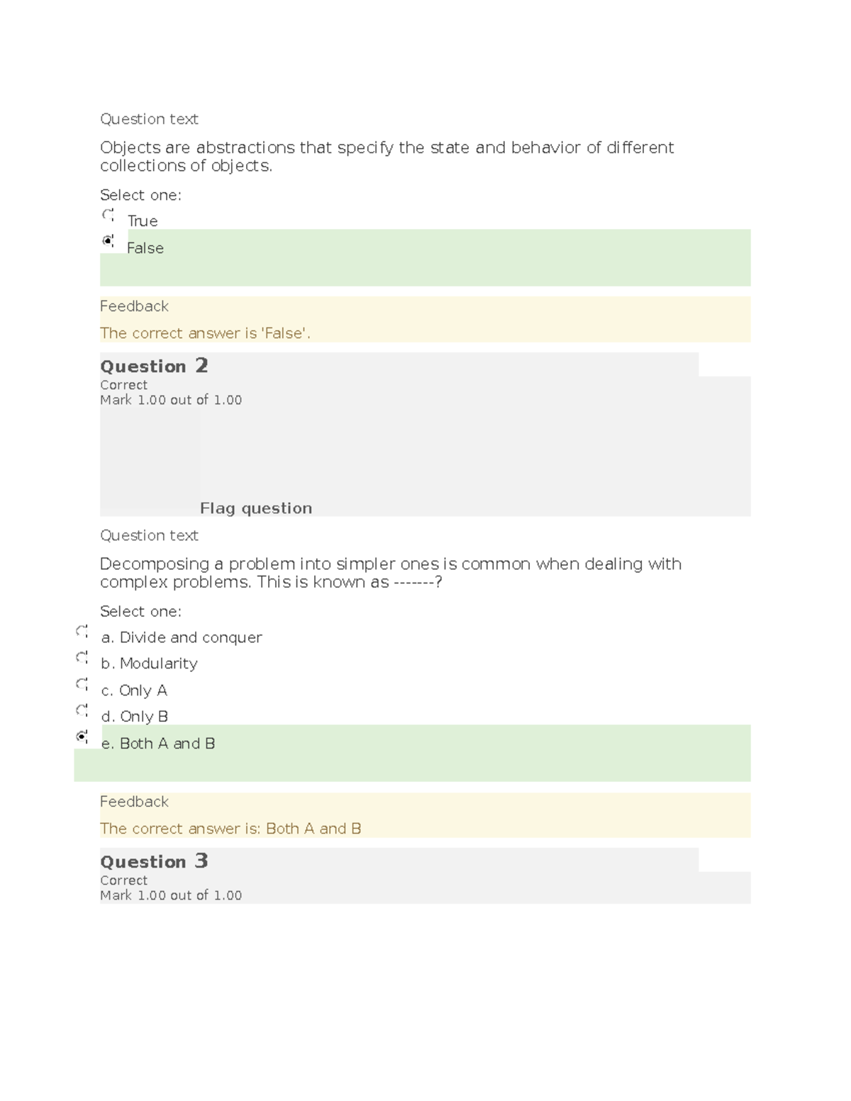 Quizzes for CS2401: Software Engineering Concepts and Methodologies - Studocu