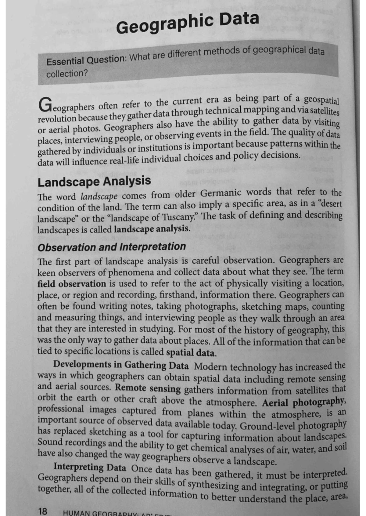 Midterm Study Guide for Course XYZ: Geographic Data Collection Methods ...