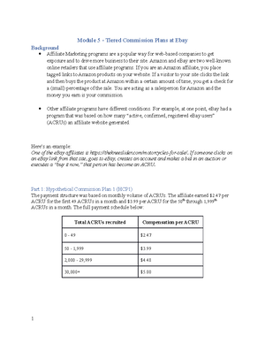Module 8 Chapter-F2F - Course Work - Module 8 – Kickstarter Campaign Background Kickstarter ...