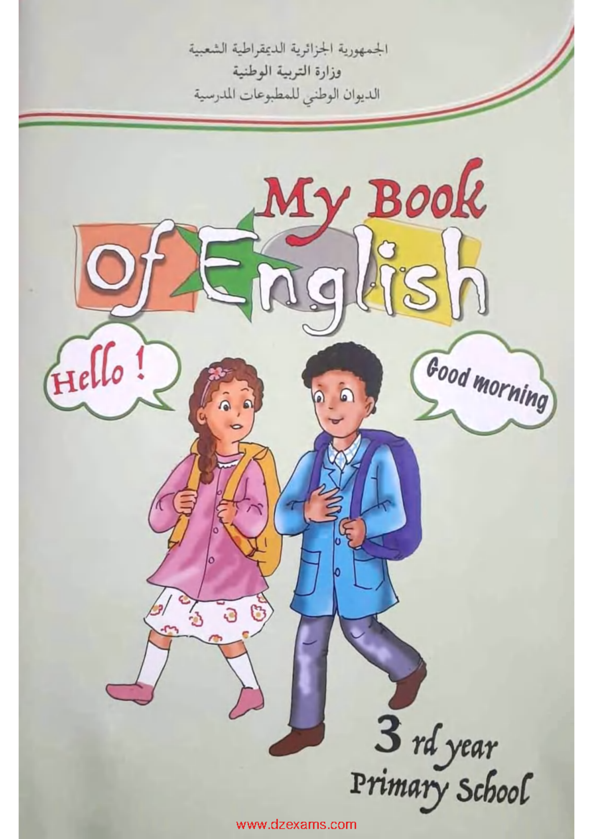 MY BOOK OF ENGLISH - PRIMARY SCHOOL YEAR 3 (3AP) - Studocu