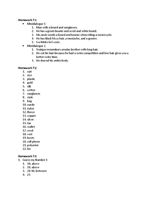 Signing Naturally Unit 3 Answers - Homework 3: 1. Ben lives in Berkely ...