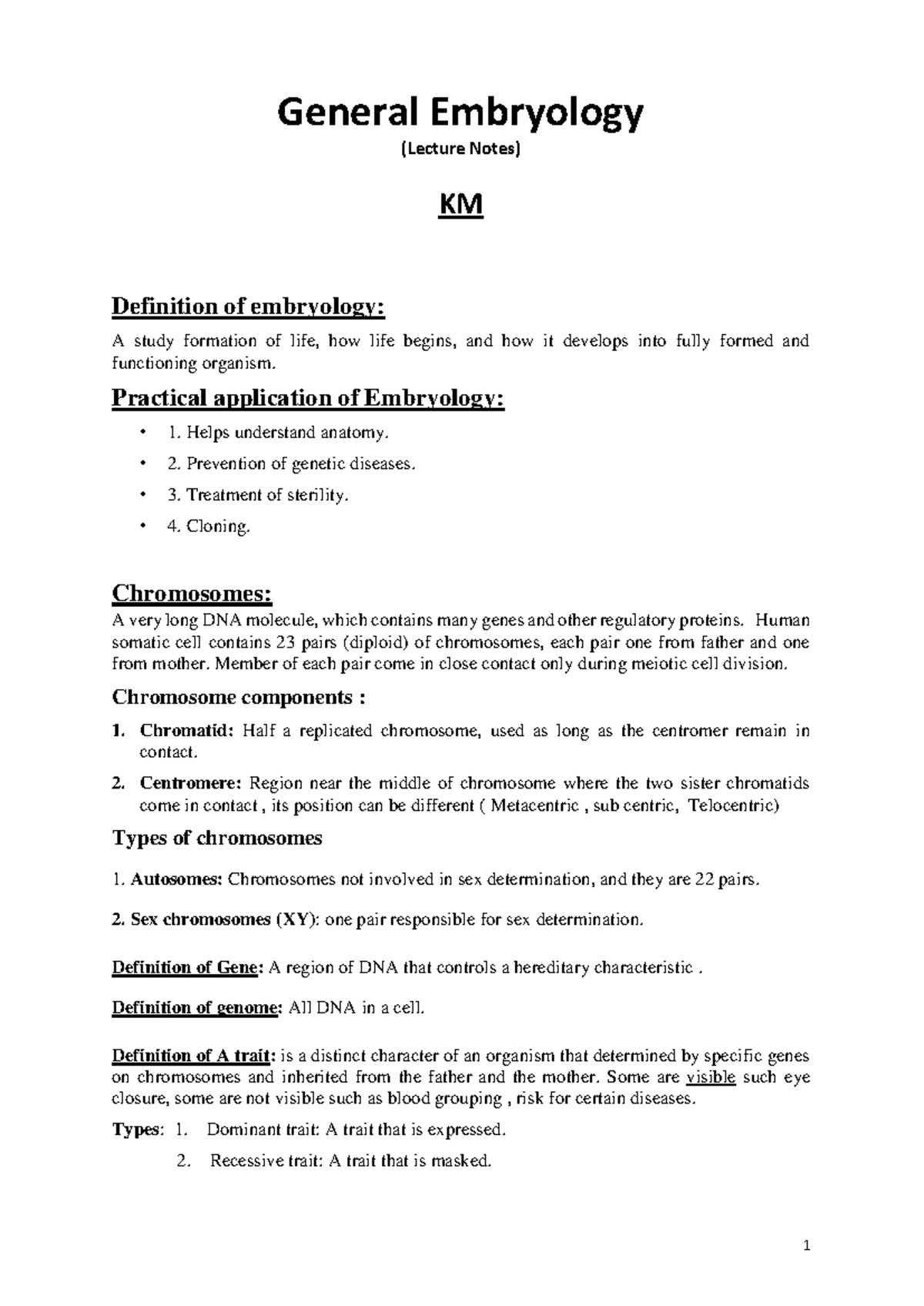 8- General embryolog د.خالد ميلاد {@USEM BOT} - General Embryology ...