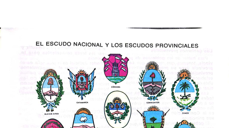 Estudio sobre el Escudo Nacional y Escudos Provinciales en Argentina ...