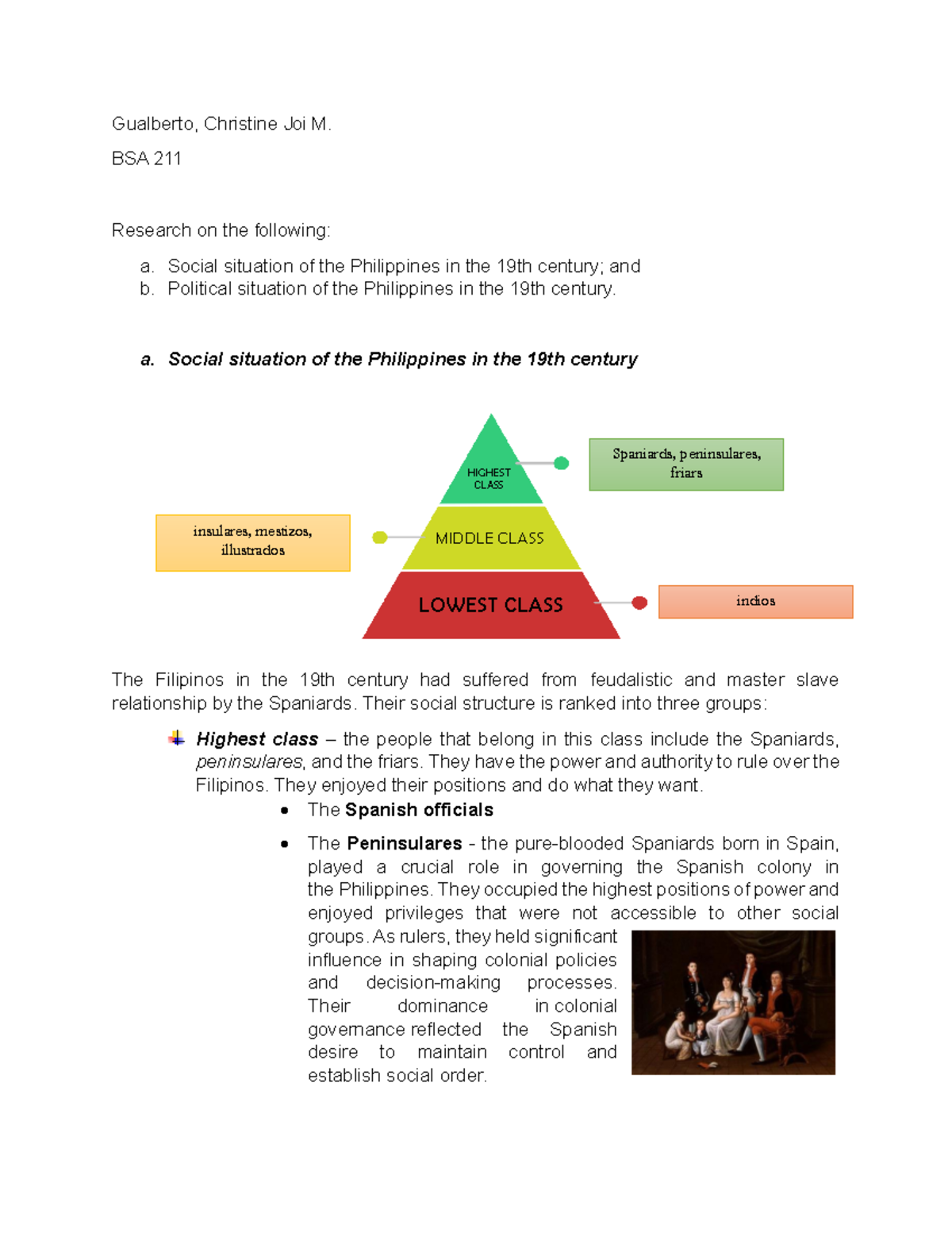 BSA 21 1: Analyzing the Social & Political Landscape of 19th Century ...
