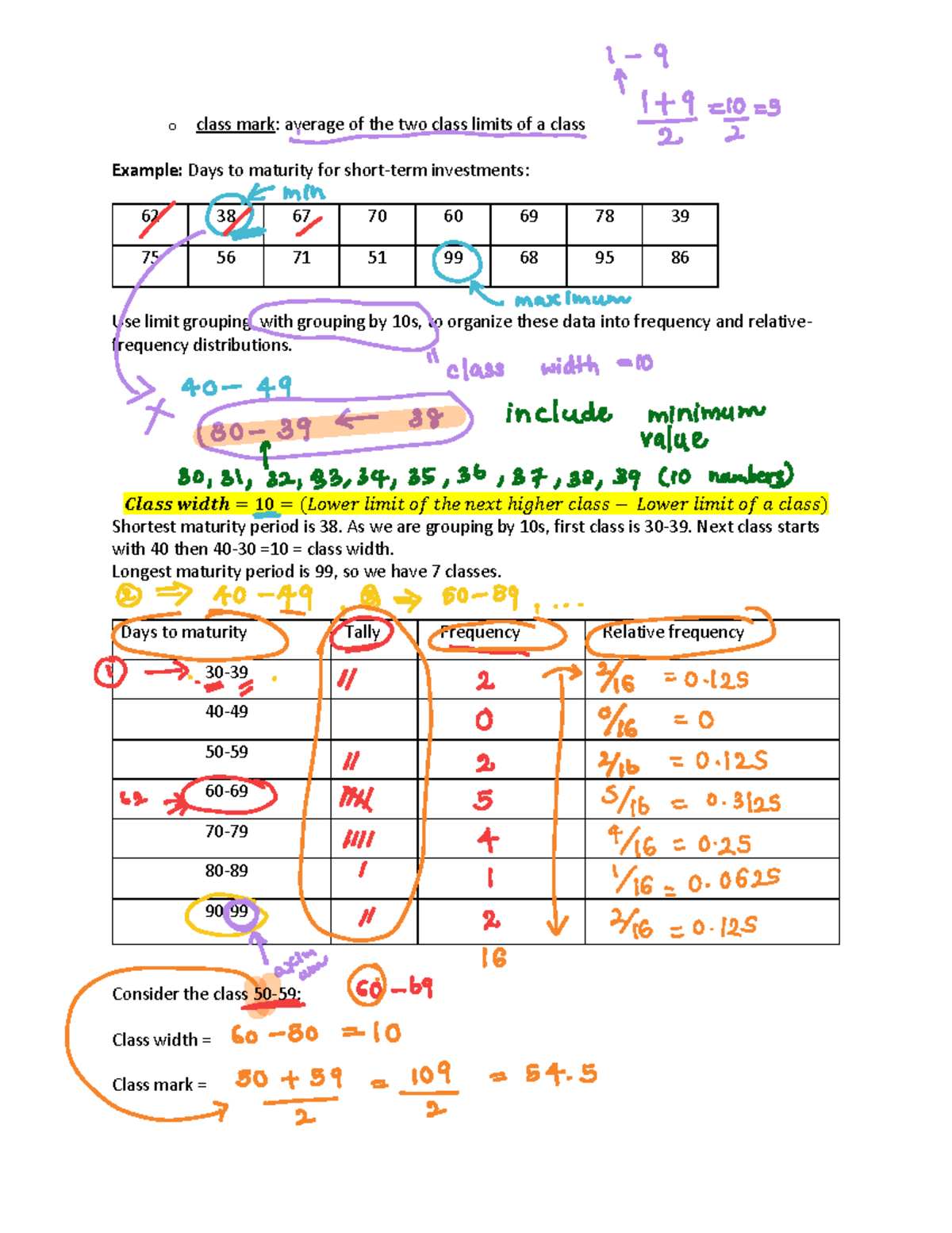 Statistical Methods: Frequency Distributions & Graphical Analysis ...