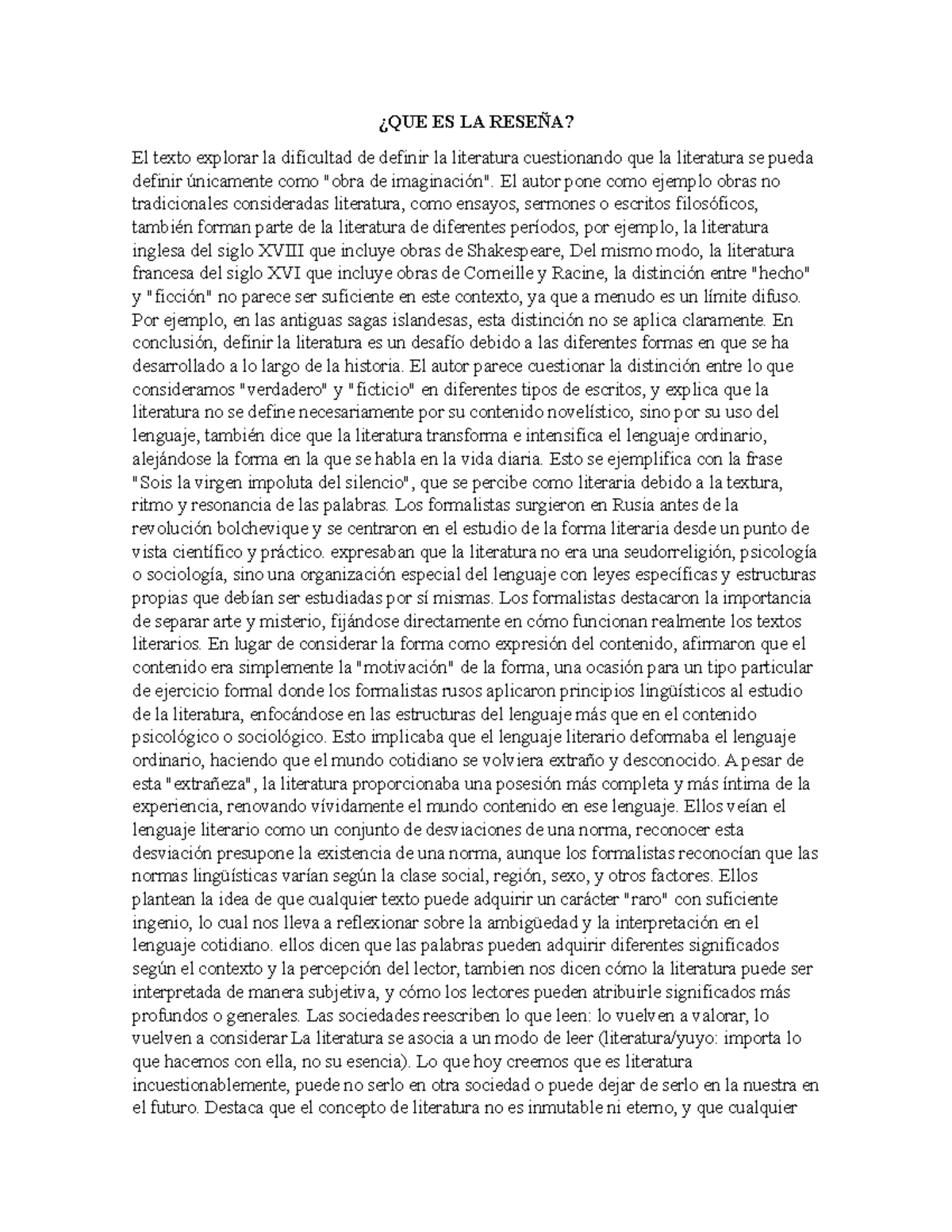 Exploración de la Definición de Literatura y su Evolución Histórica ...