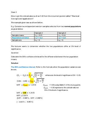 Statistical Tables for Z, t, and F Distributions (SET) - Studocu