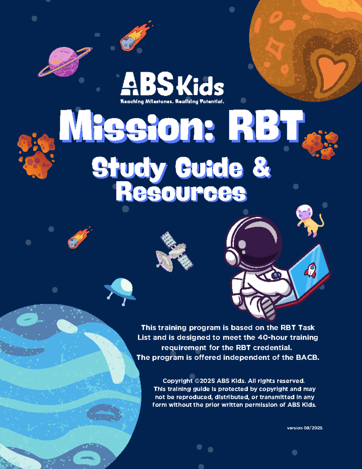 RBT Training Program Study Guide & Resources - Studocu