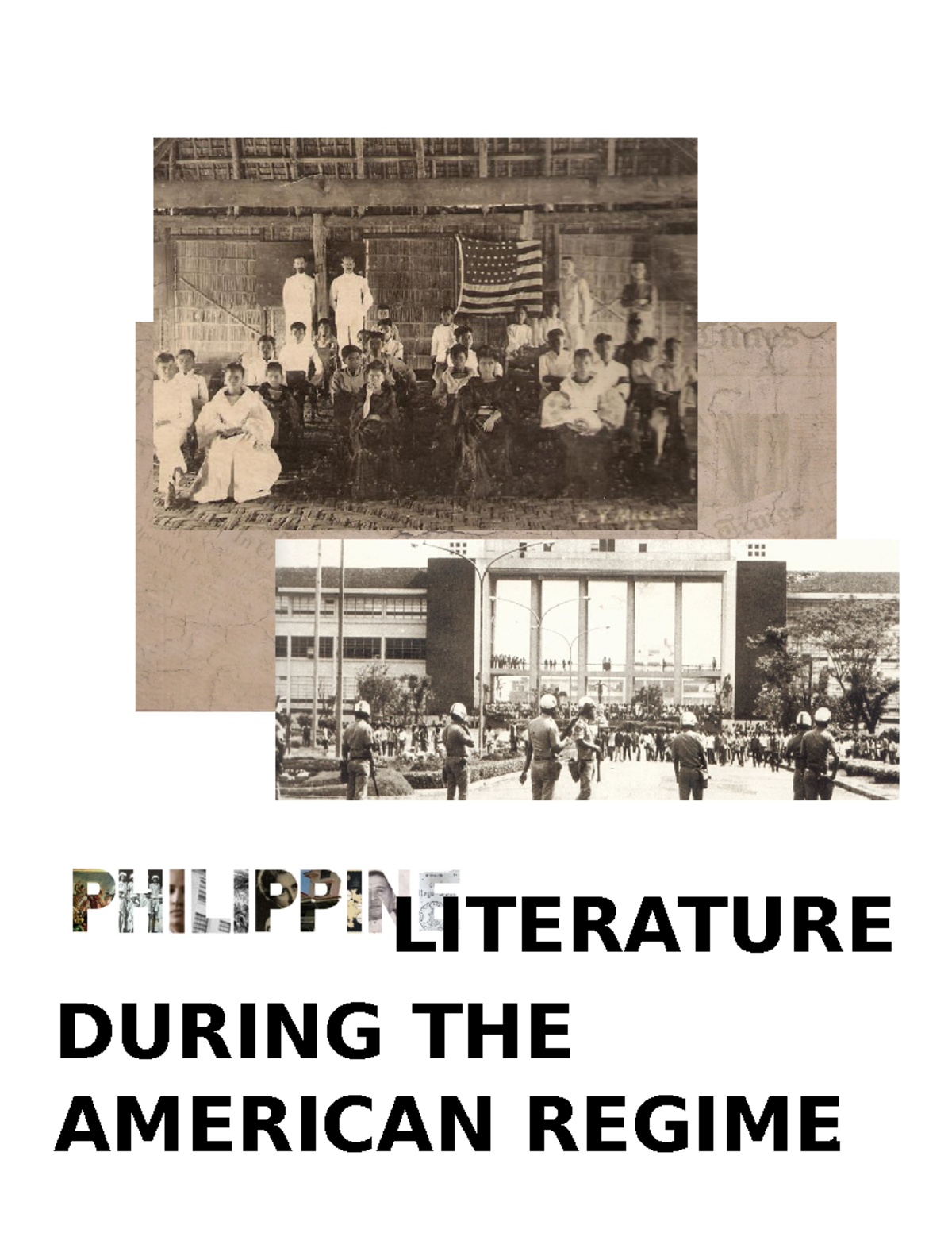 Philippine Literature During the American Regime: An Overview - Studocu