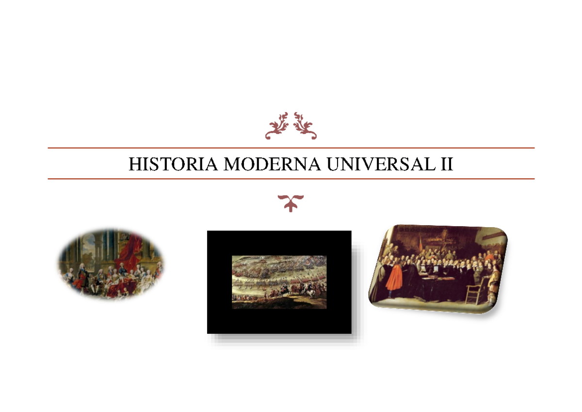 Historia Moderna Universal II: Conceptos y Contexto (1648-1789 ...