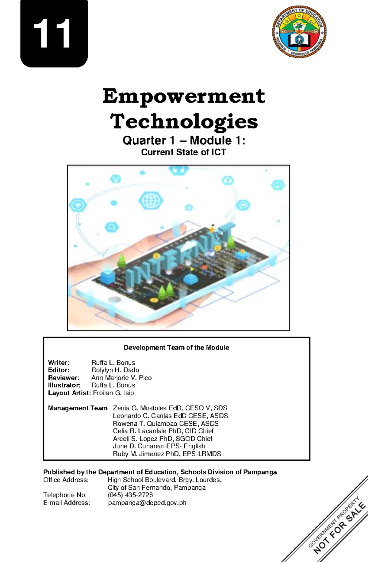 Emp Tech-Q1 Mod1 Current-State-of-ICT - Empowerment Technologies Quarter 1 – Module 1: Current ...