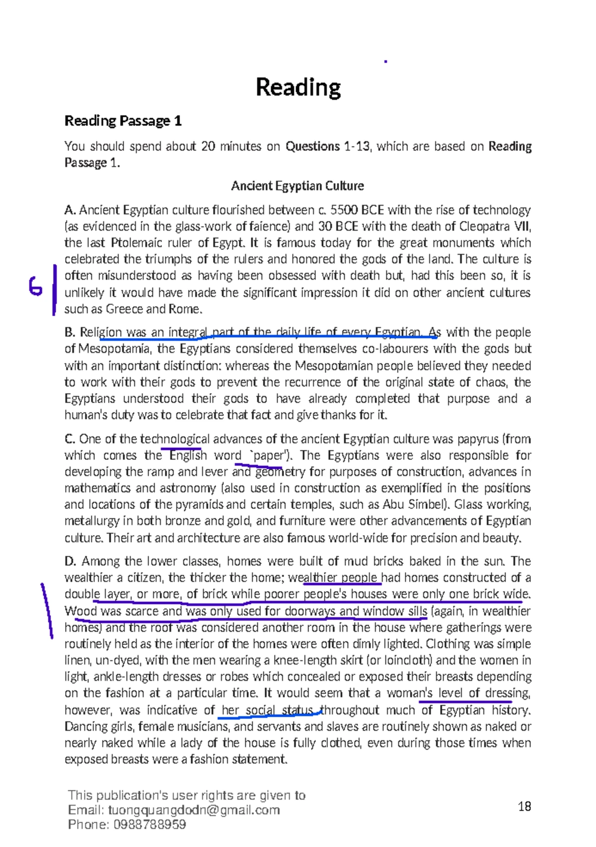 Cambridge 16 Reading Test 1 Explanation Solution - Ielts Extremes ...