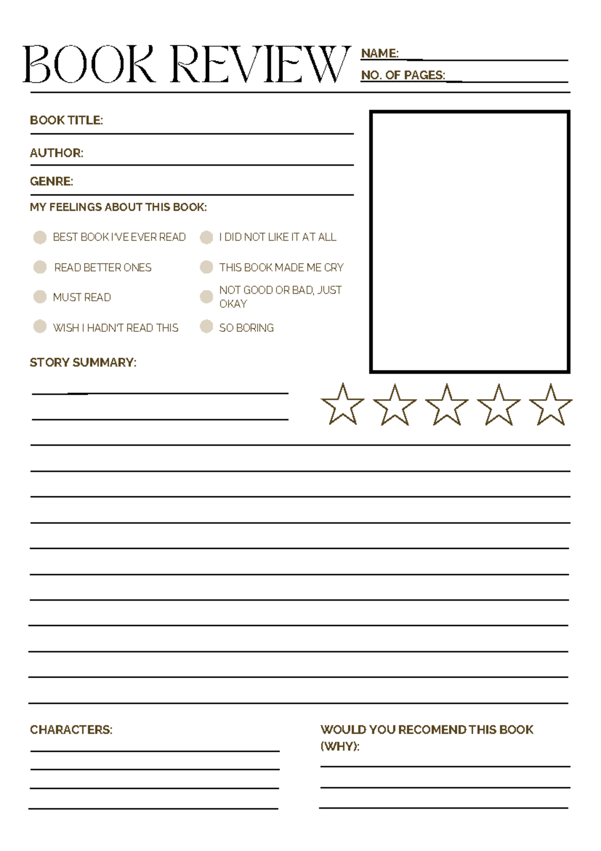 Book Review for students and learners - BOOK REVIEW BEST BOOK I’VE EVER ...