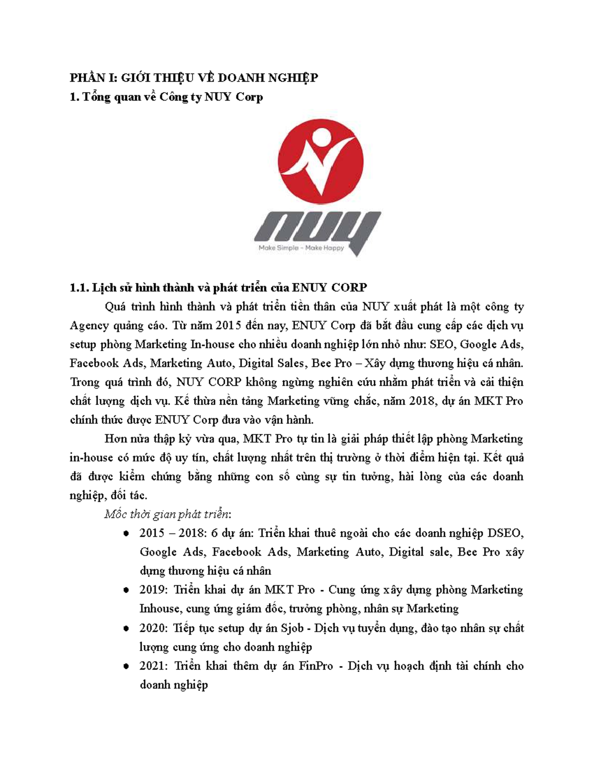 Report NHÓM 13 QUẢN TRỊ Doanh NGHIỆP TRUYỀN Thông - PHẦN I: GIỚI THIỆU ...