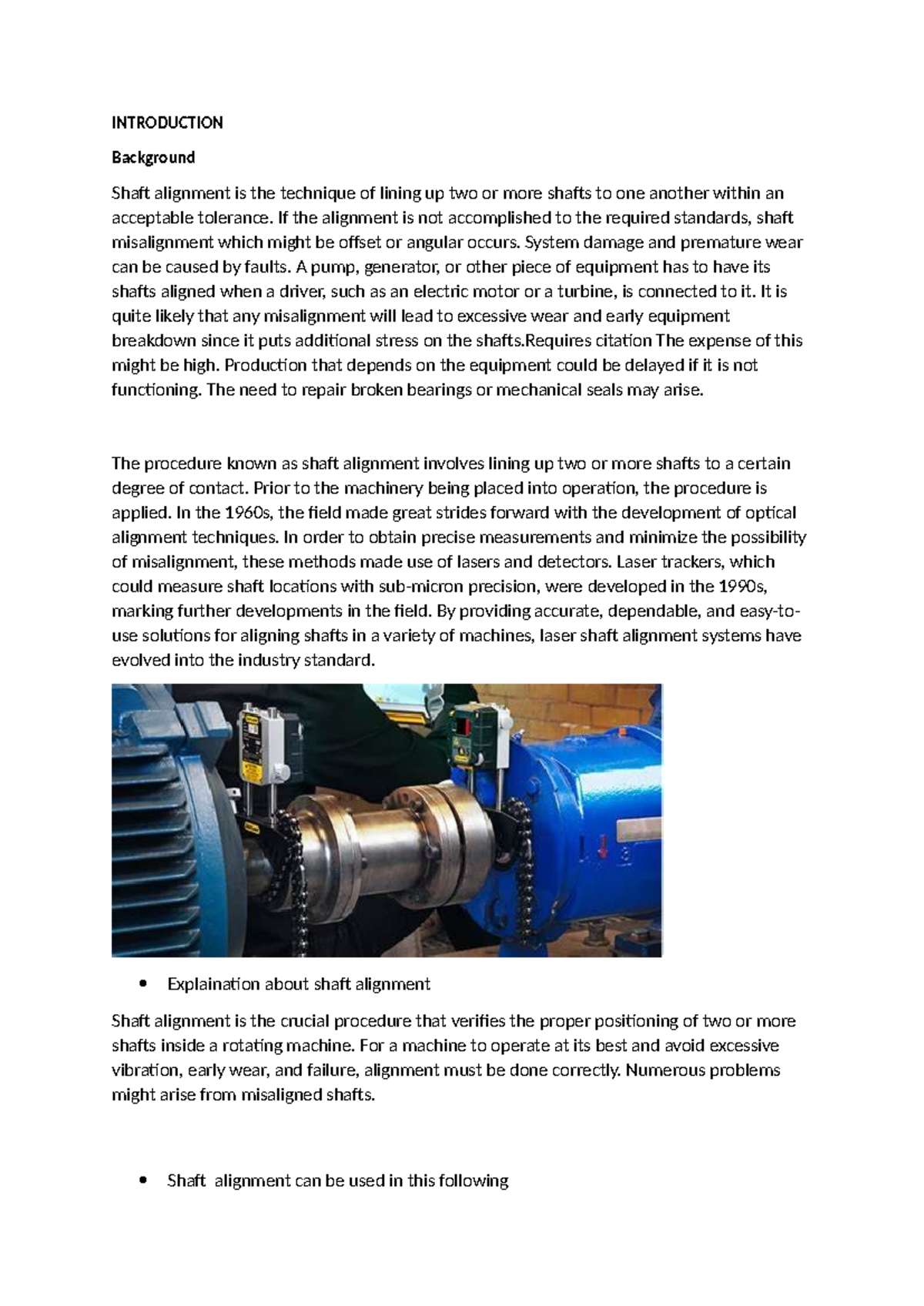 Shaft Alignment Techniques and Importance in Machinery Maintenance ...