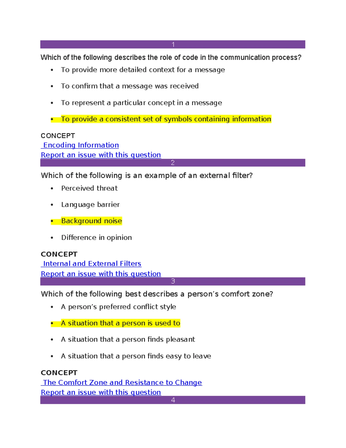 Sophia- Conflict Resolution Milestone 4 Analysis and Findings - Studocu