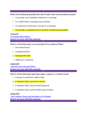 Sophia- Conflict Resolution Milestone 6 - 1 CONCEPT → Addressing the ...