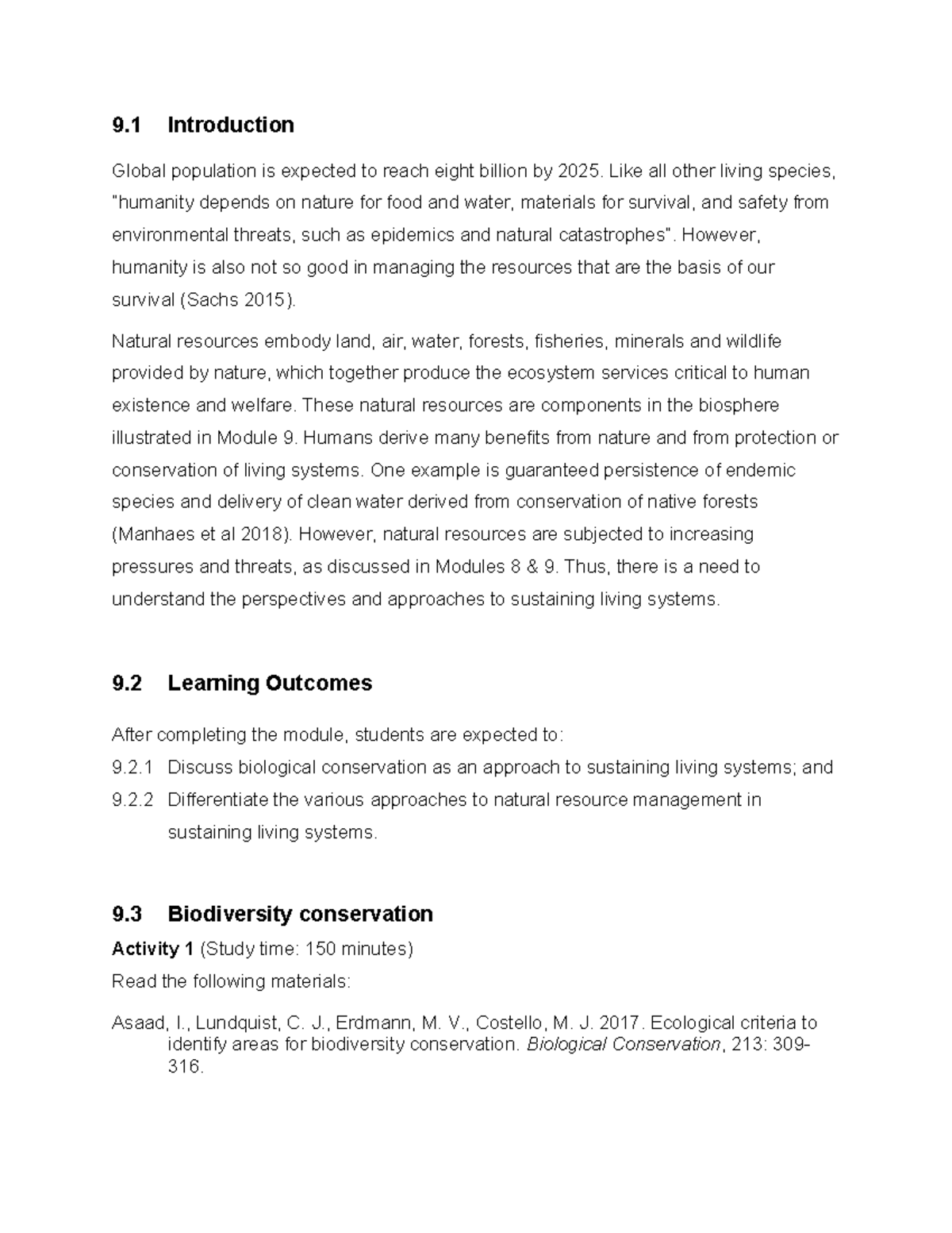 Biological Resource Management: Strategies for Sustainable Conservation ...